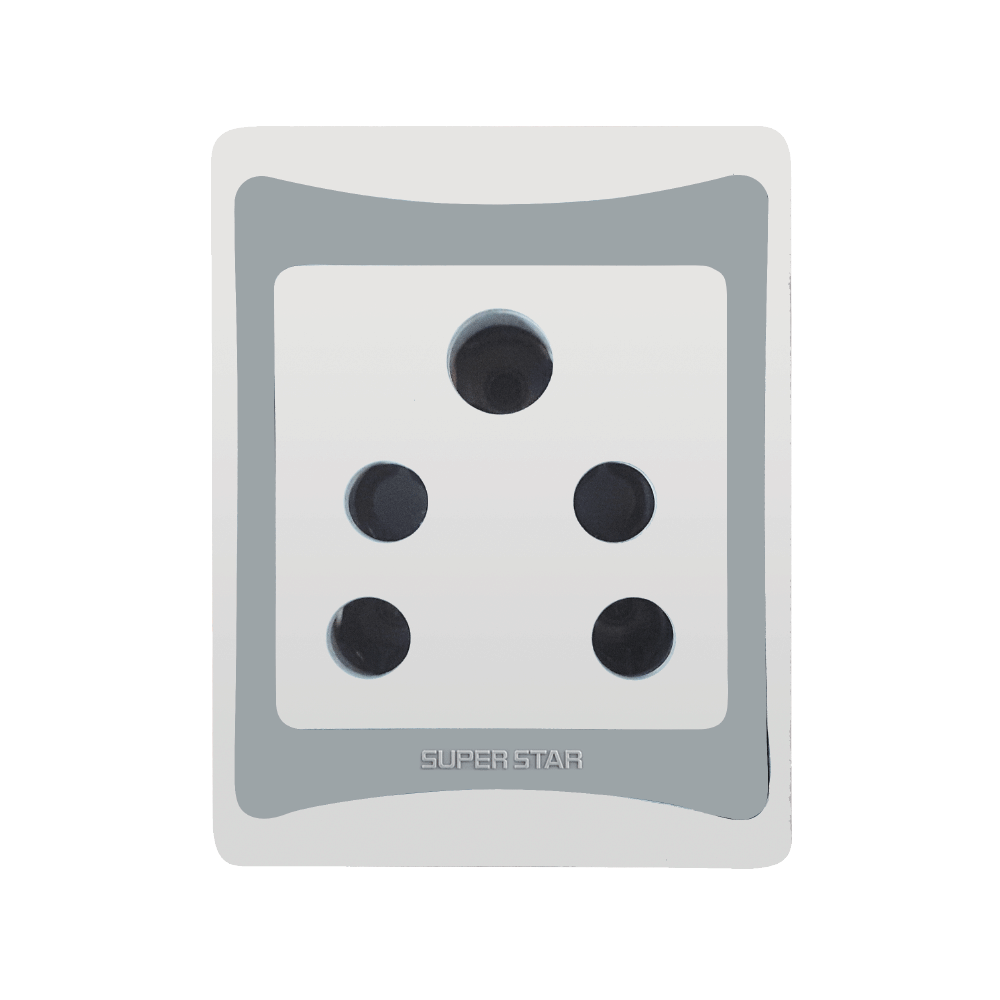 Super Star Premium Round 5-Pin Socket